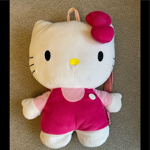 Hello Kitty | Other | Hello Kitty Plush Backpack | Poshmark